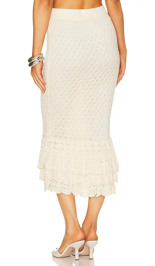 Beach Riot Polly Crochet Skirt
