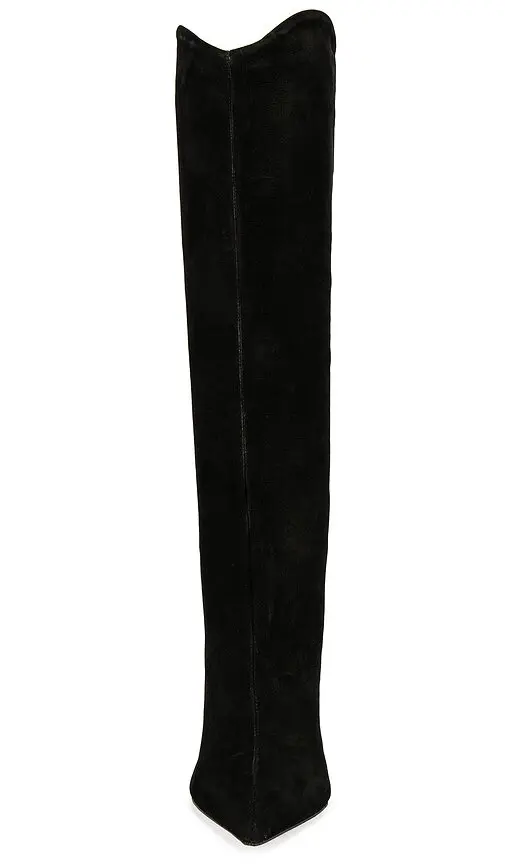 Schutz Maryana Sculpt Boot - Black