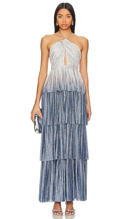 Line & Dot Oracle Maxi Dress