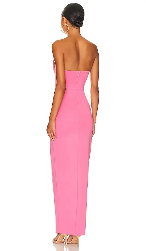 Superdown Ryleigh Strapless Maxi Dress - Pink
