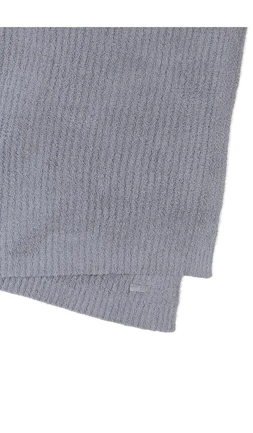 Barefoot Dreams Cozychic Ribbed Throw - Grey