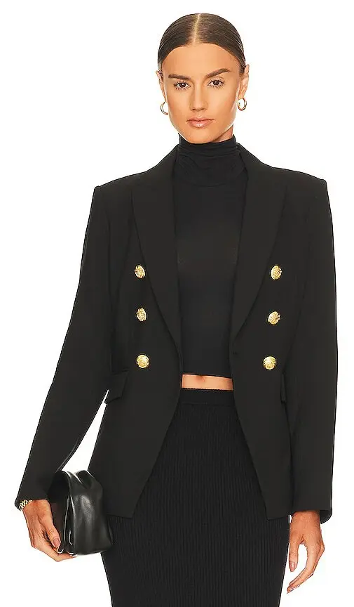 Veronica Beard Miller Dickey Jacket - Black