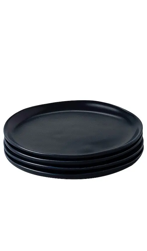 FABLE The Dessert Plates Set Of 4 - Navy