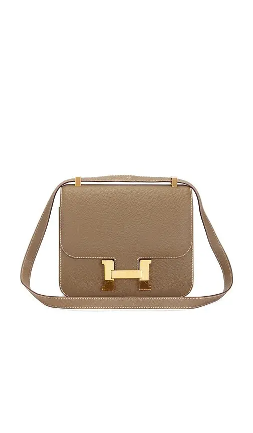 FWRD RENEW Hermes Epsom Constance 24 Shoulder Bag - Brown