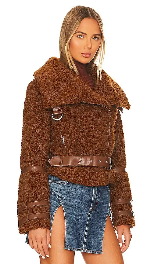 Tularosa Bailey Moto Jacket - Brown
