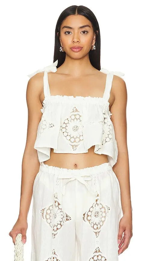 Tularosa Olivia Top - Ivory