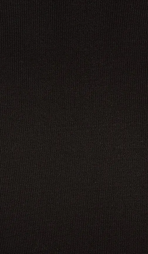 Enza Costa Silk Rib Ankle Length Tank Dress - Black