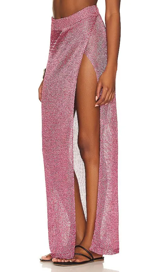 Superdown Keva Wrap Maxi Skirt