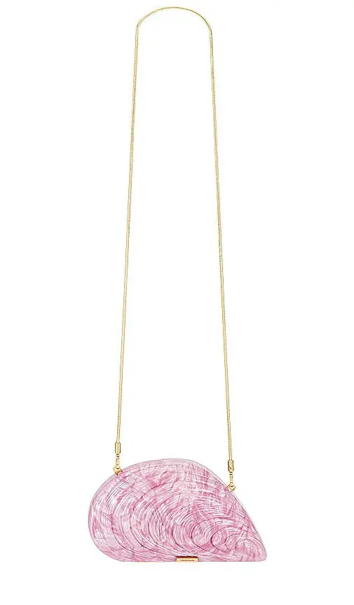 Simkhai Bridget Pearl Oyster Clutch