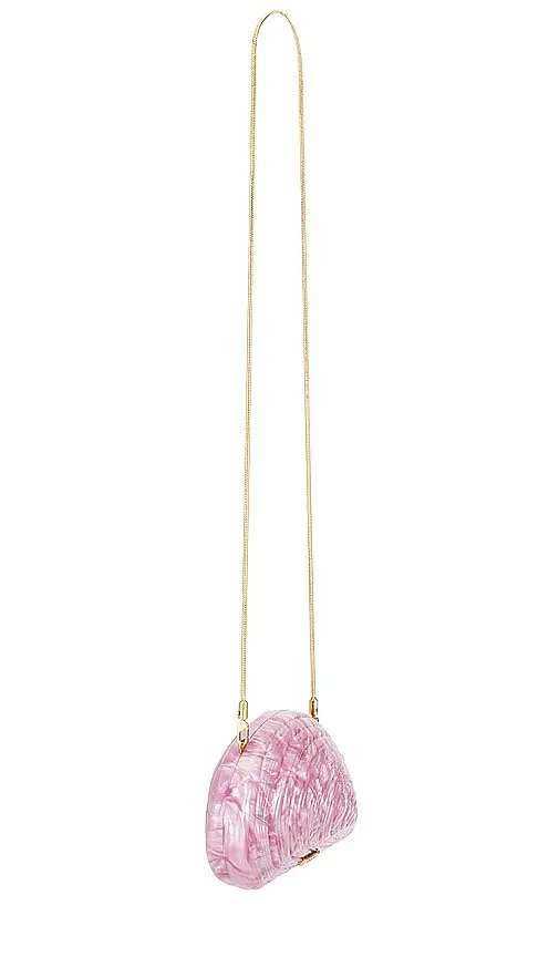 Simkhai Bridget Pearl Oyster Clutch