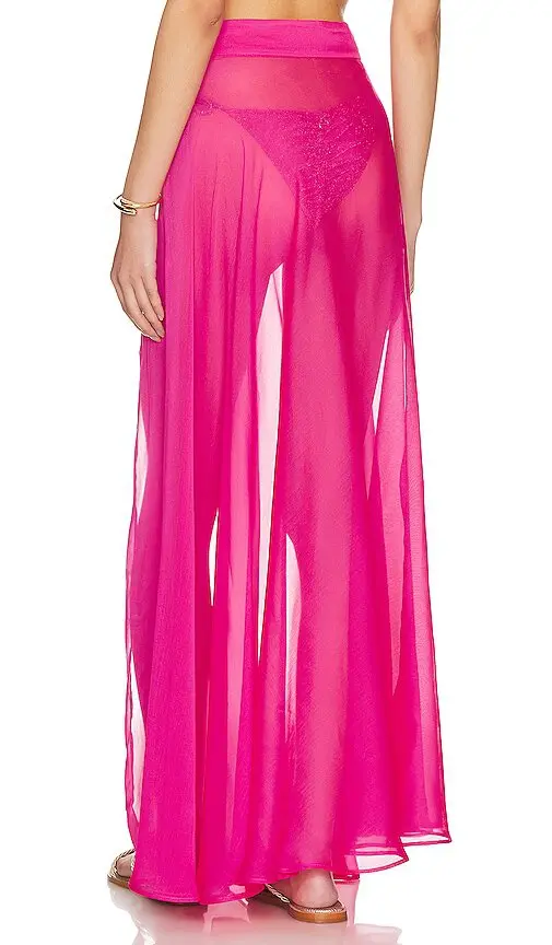 SHANI SHEMER Alaia Maxi Slit Skirt