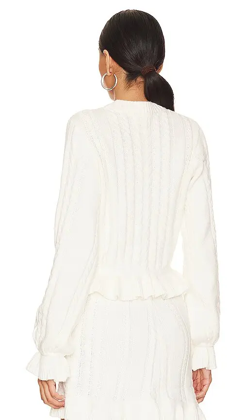 Show Me Your Mumu Ridley Ruffle Sweater