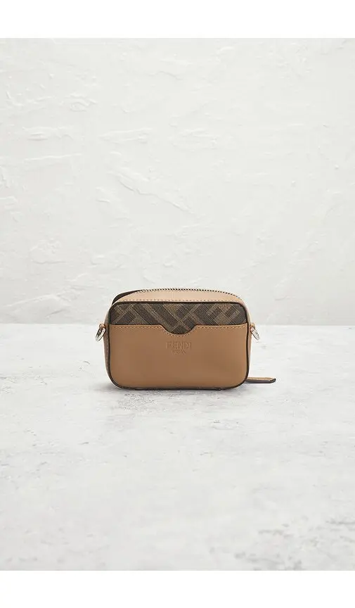 FWRD RENEW Fendi Zucca Shoulder Bag
