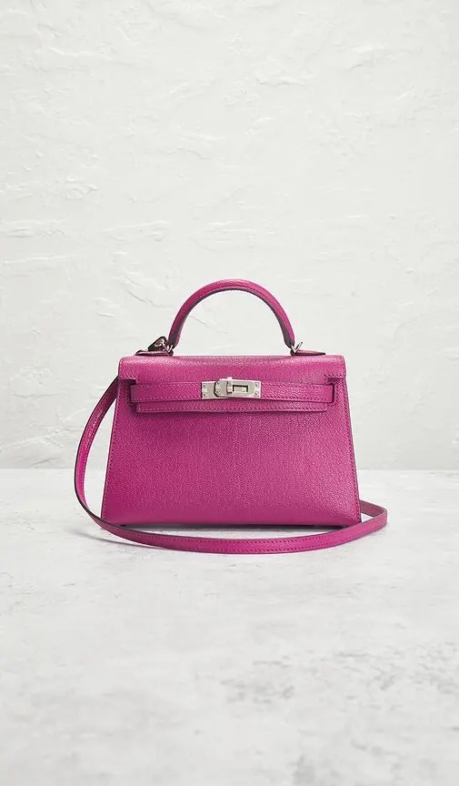 FWRD RENEW Hermes Chevre Kelly 20 Handbag