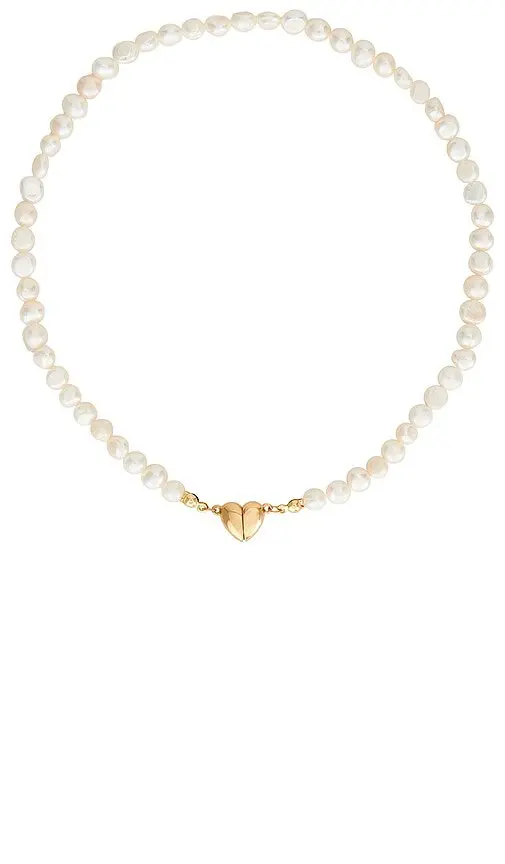 PETIT MOMENTS Celeste Faux Pearl Necklace - Ivory
