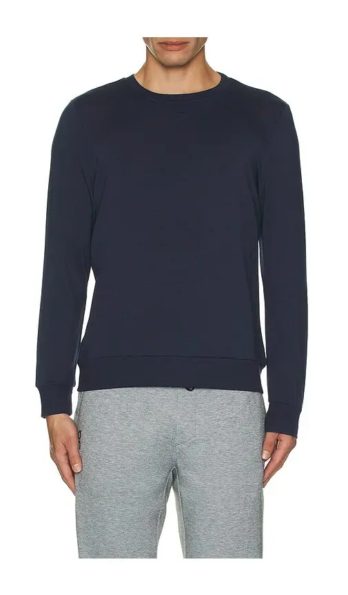 Beyond Yoga Always Beyond Pullover Crew - Blue