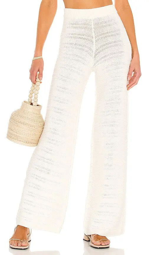House Of Harlow 1960 X Revolve Ryleigh Crochet Pant - Cream