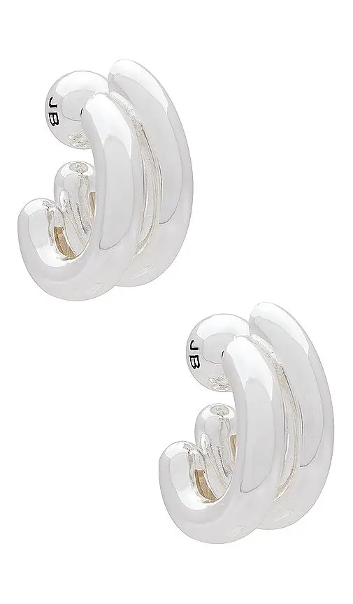 Jenny Bird Florence Dangle Earrings - Metallic Silver