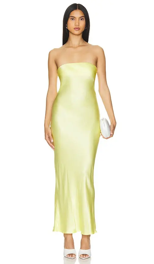 SNDYS. X Revolve Angel Strapless Midi Dress