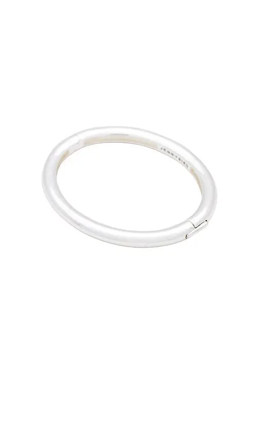 Jenny Bird Gia Bangle - Metallic Silver