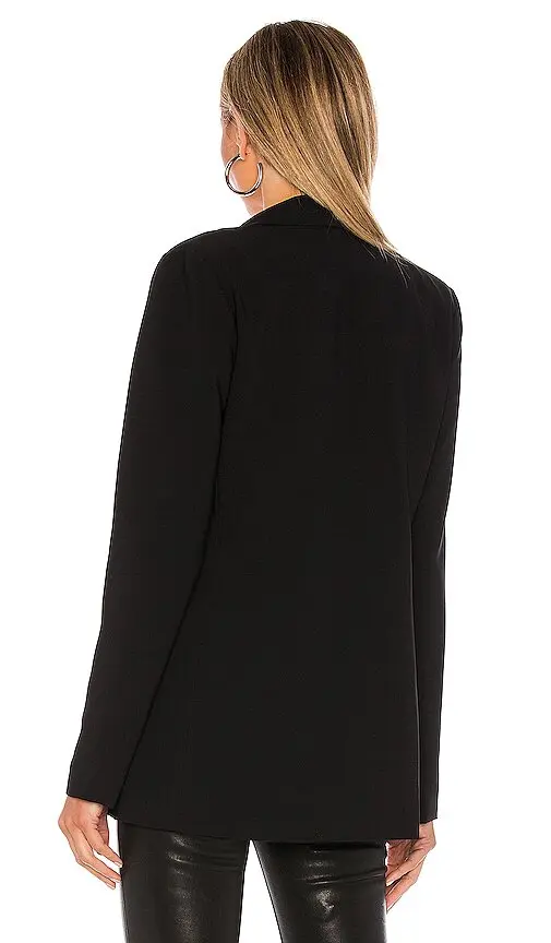Amanda Uprichard Shawl Collar Blazer - Black