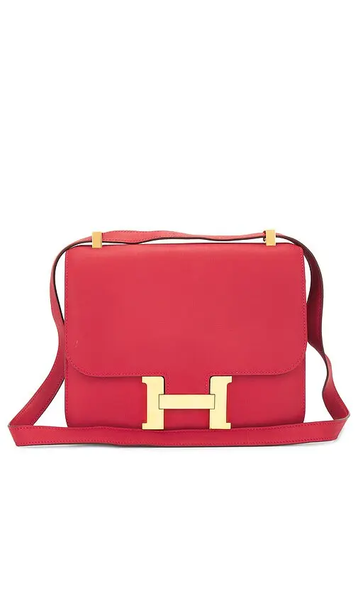 FWRD RENEW Hermes Swift Constance 24 Shoulder Bag - Red