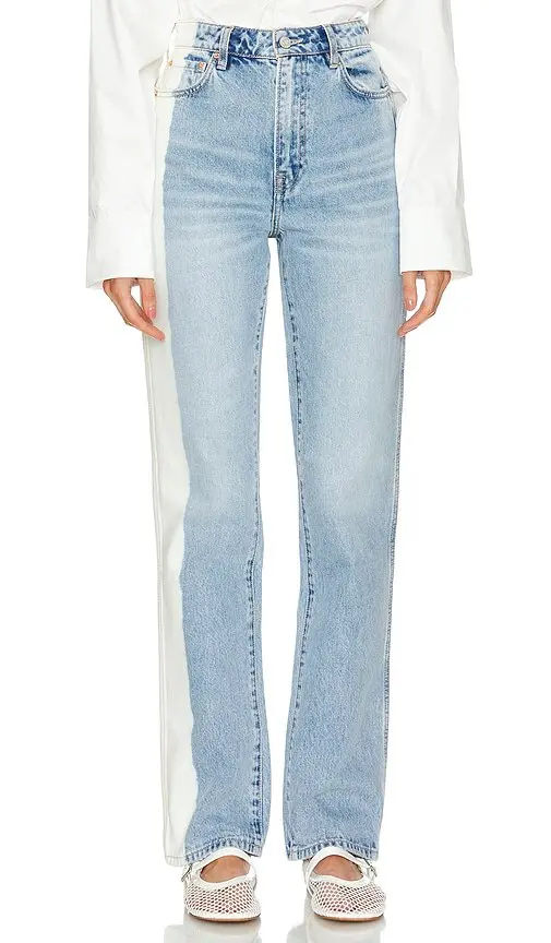 GRLFRND Sara Super High-rise Straight Jeans