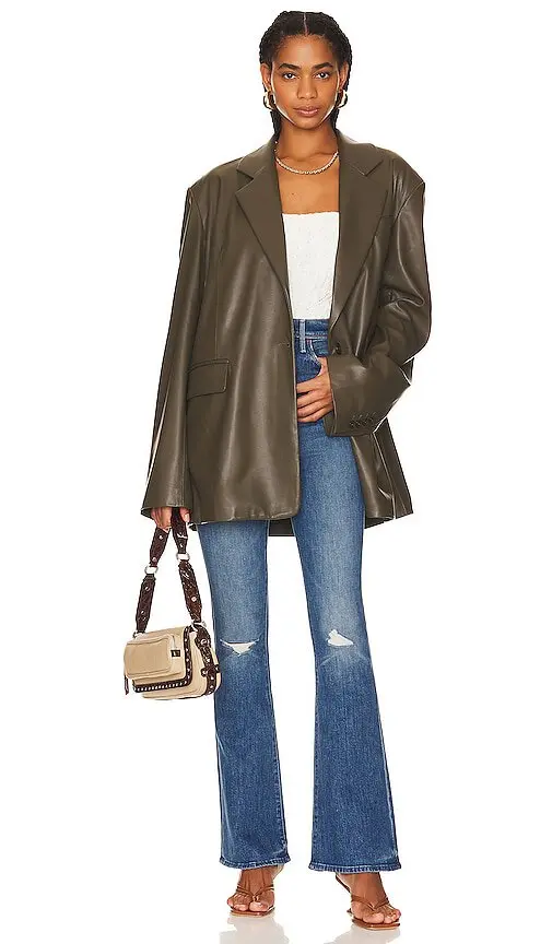 MOTHER The Tippy Top Cruiser Sneak Jeans