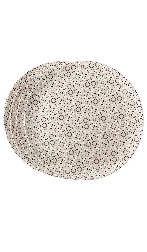 XENIA TALER Circles Dinner Set Of 4