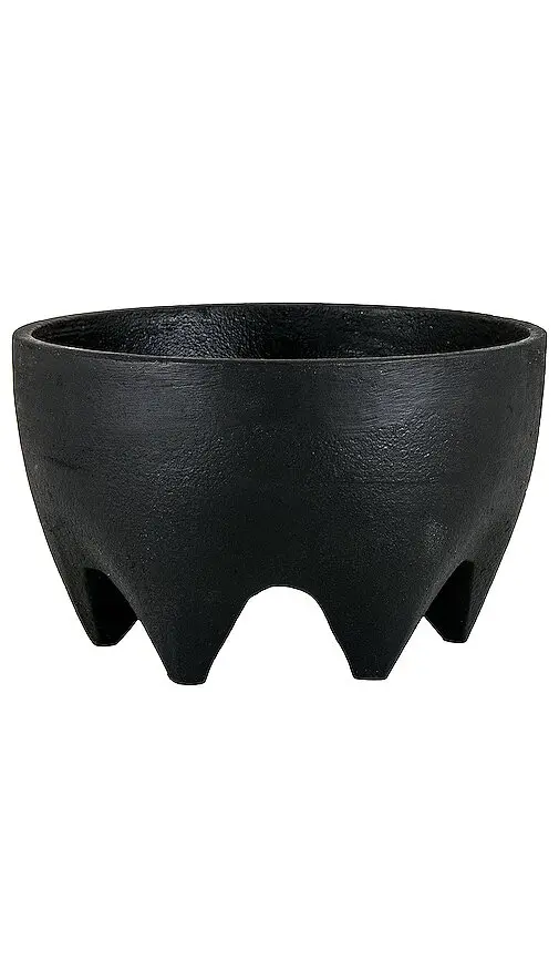HAWKINS NEW YORK Alyson Fox Footed Bowl - Black