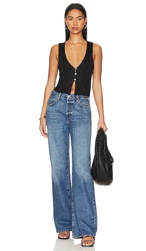 Free People Seascape Knit Vest