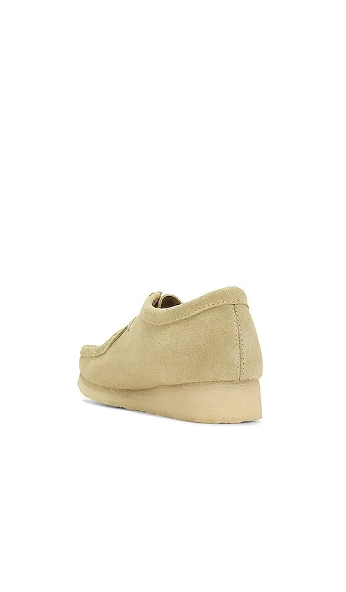 Clarks Wallabee Suede Lace-up Casual Shoes - Brown