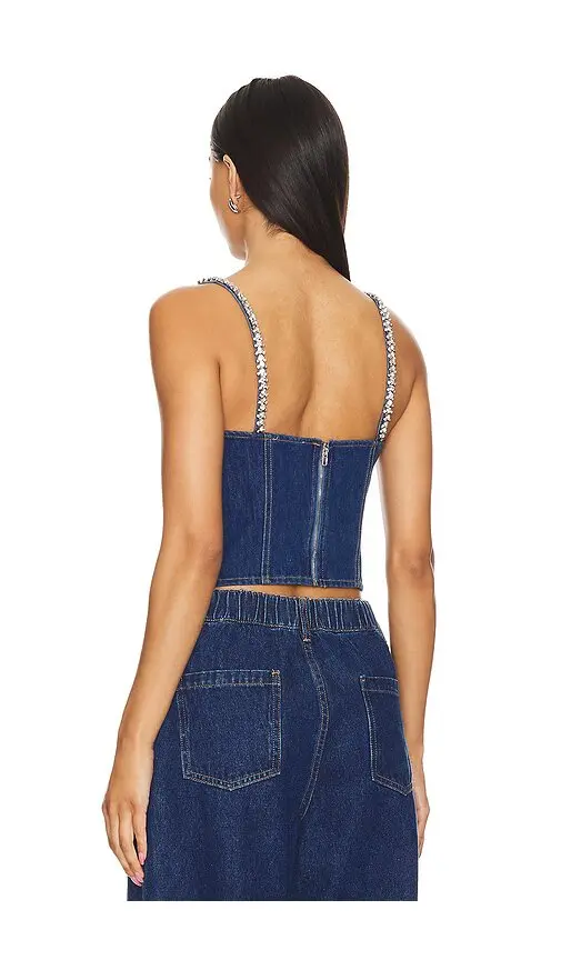Superdown Ash Bustier Top