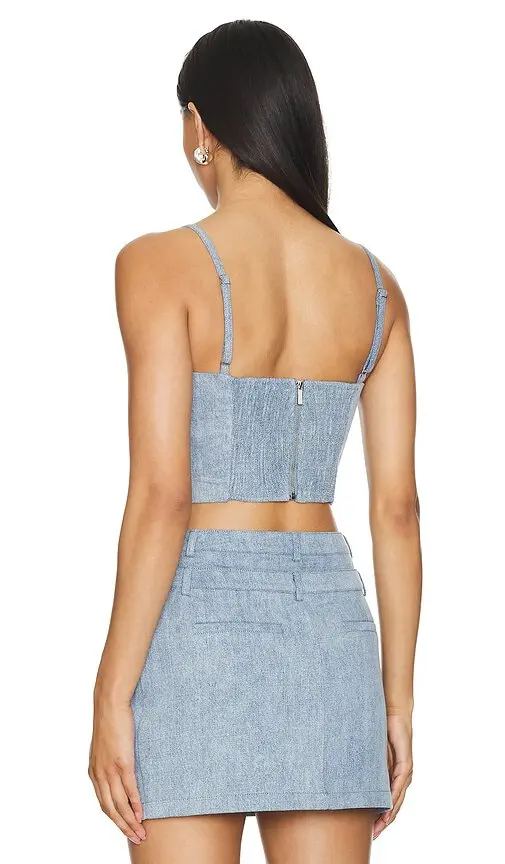 NONCHALANT LABEL Bea Crop Top