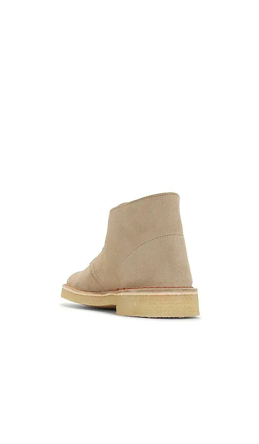 Clarks Desert Boot In San Suede - Beige