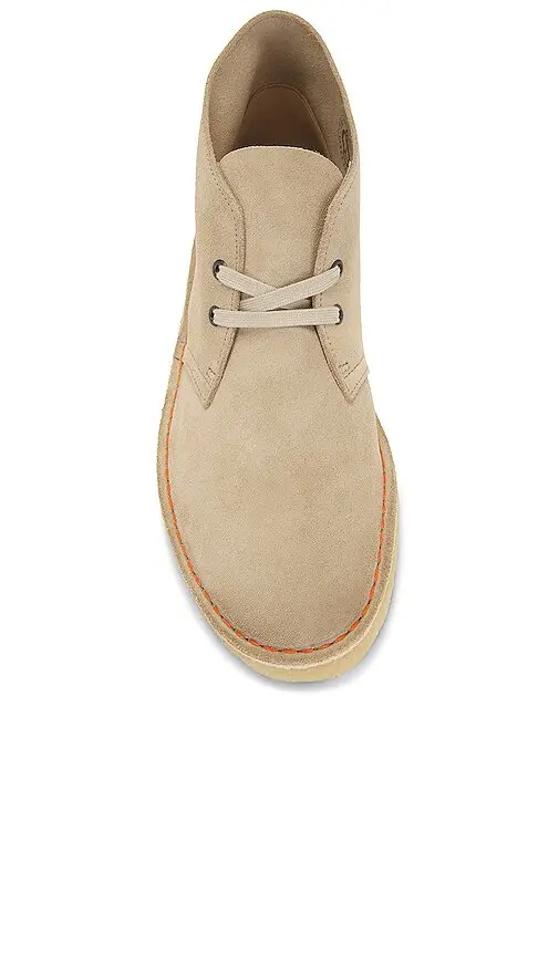 Clarks Desert Boot In San Suede - Beige