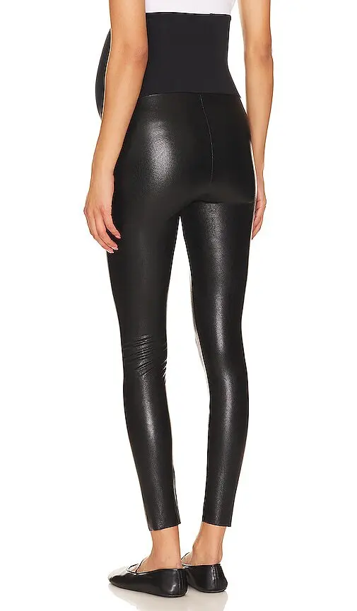 Commando Faux Leather Maternity Legging In . Also