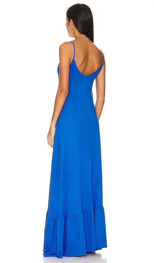 Lauren Moshi Beatrix Painted Evil Eye Maxi Dress