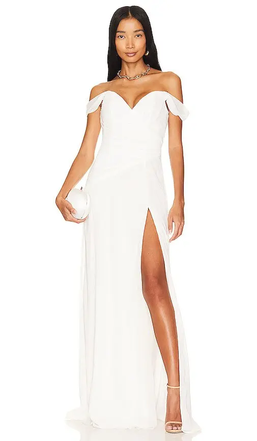 Katie May Darcy Gown - Ivory