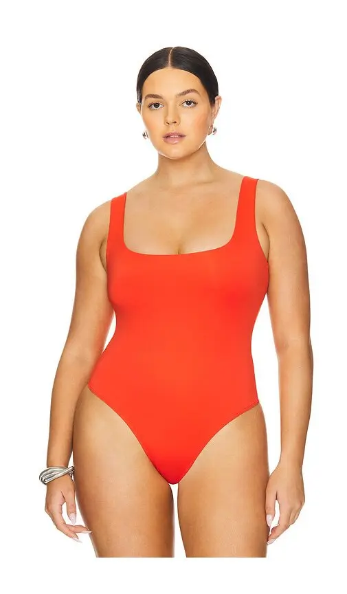Good American Sculpting Modern Tank Body - Red