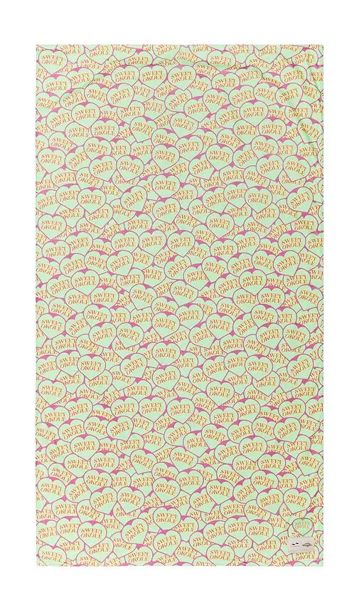 SLOWTIDE Sweet Okole Beach Towel - Green