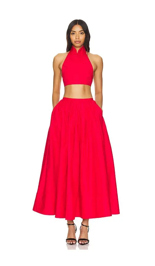 SAU LEE Hilary Set - Red