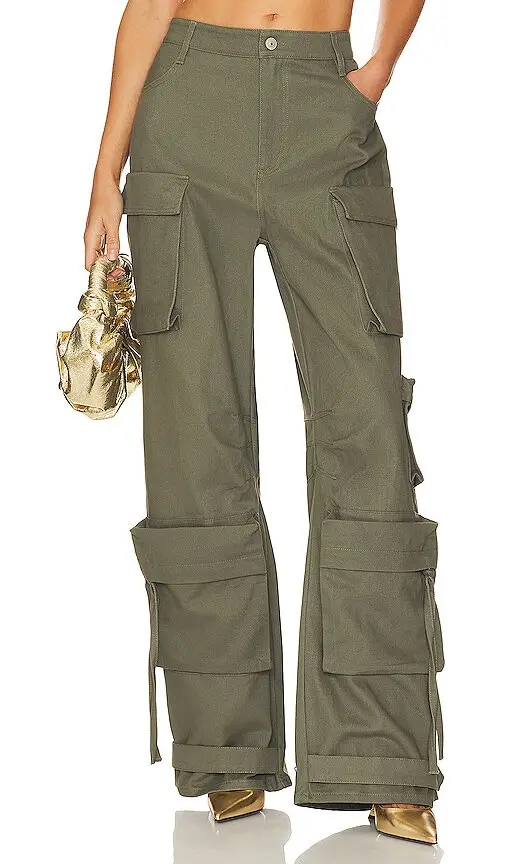 Steve Madden Duo Cargo Pant - Olive