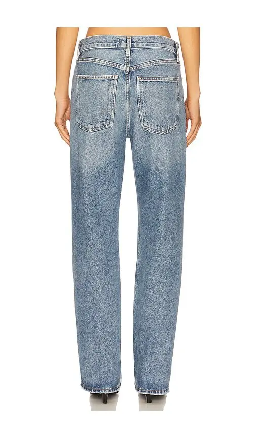 AGOLDE Fran Low Slung Easy Straight Jeans