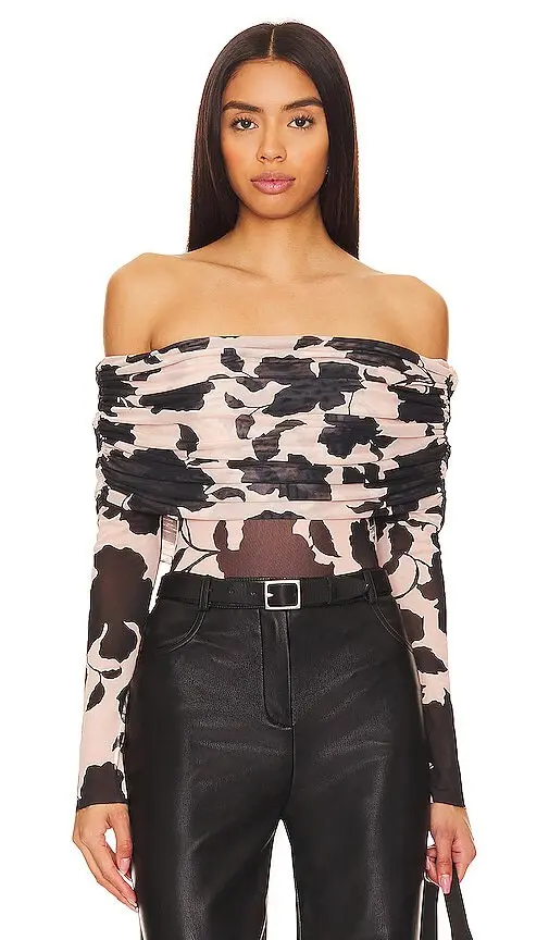 AFRM Maxine Bodysuit - Tan