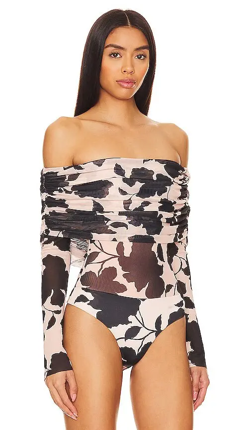 AFRM Maxine Bodysuit - Tan