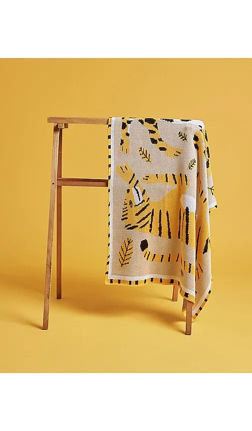 SLOWDOWN STUDIO Big Cats Mini Blanket