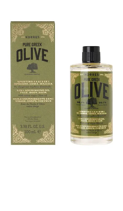KORRES Pure Greek Olive 3-in-1 Nourishing Oil - Beauty: Na