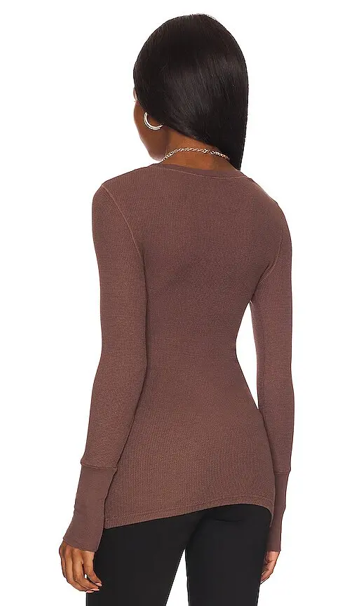 BOBI Thermal Waffle Knit Top