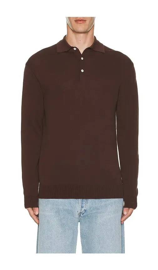BEAMS Knit Polo In . Also